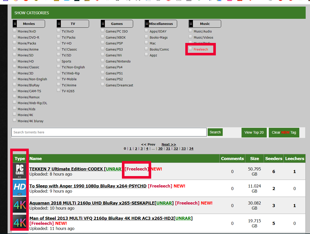 [REQ] [SceneTime] Missing "Freeleech" category · Issue #4983 · Jackett ...