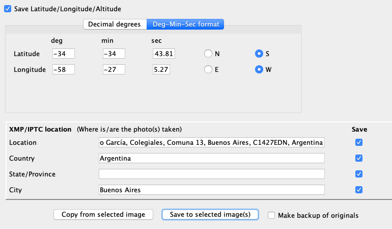 3 issues > GPS edition · Issue #99 · hvdwolf/jExifToolGUI · GitHub