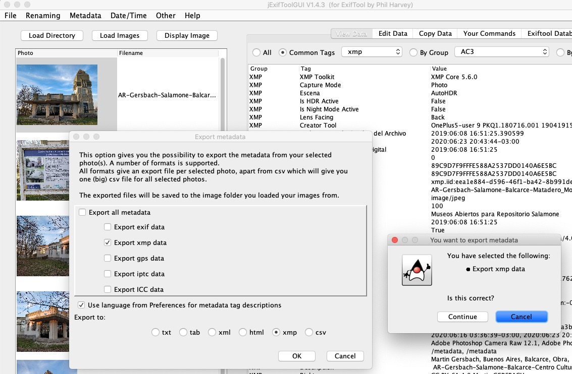 xmpexport missing ? · Issue #53 · hvdwolf/jExifToolGUI · GitHub