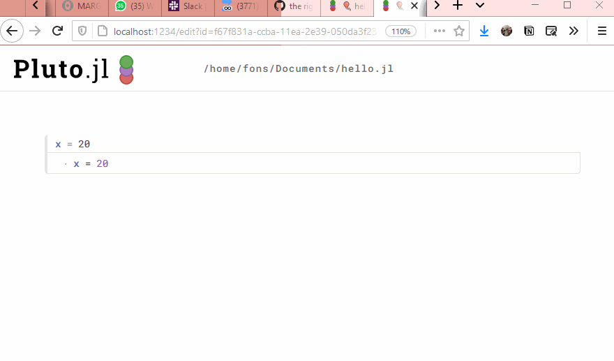 Store notebooks in a permanent location by default · Issue #265 · fonsp/Pluto.jl · GitHub