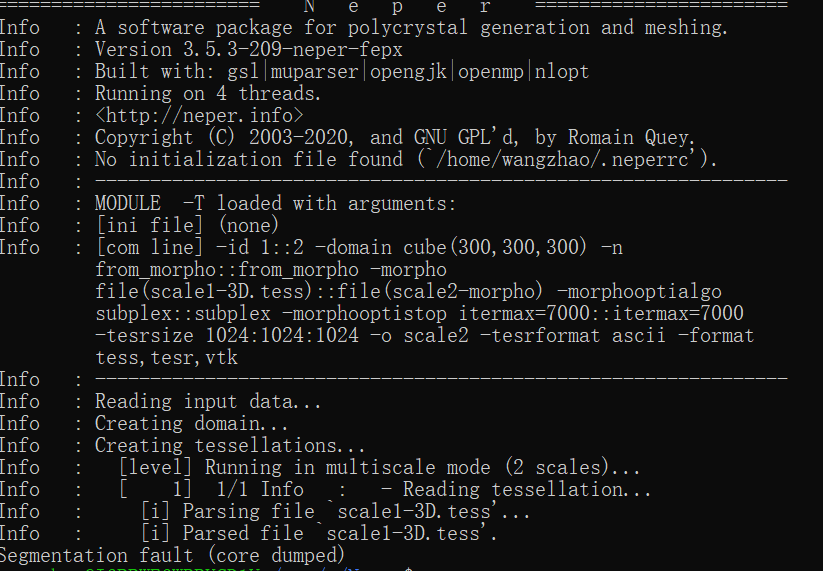 optimization fails for multiscale big microstructures · Issue #25 · neperfepx/neper · GitHub