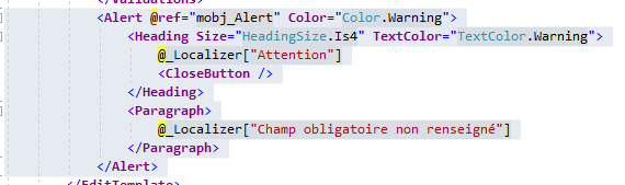 Alert close button doesn't work · Issue #1239 · Megabit/Blazorise · GitHub