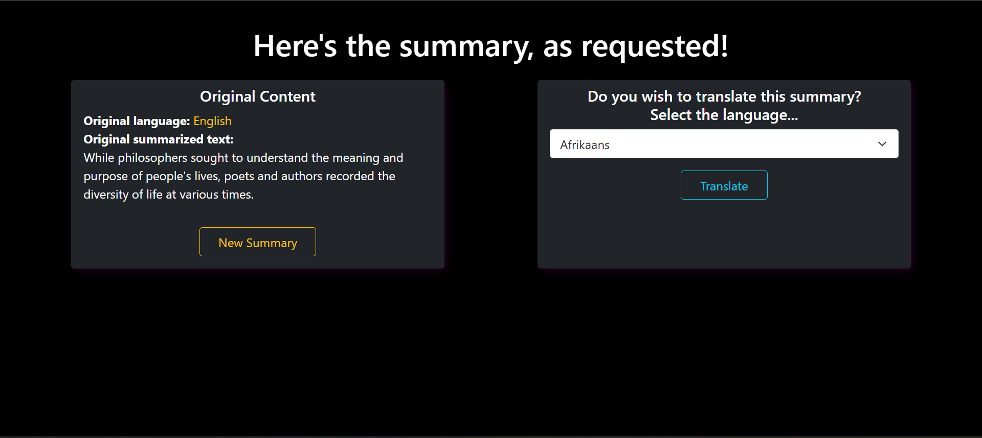 GitHub - fundekaustubh/text-summarizer