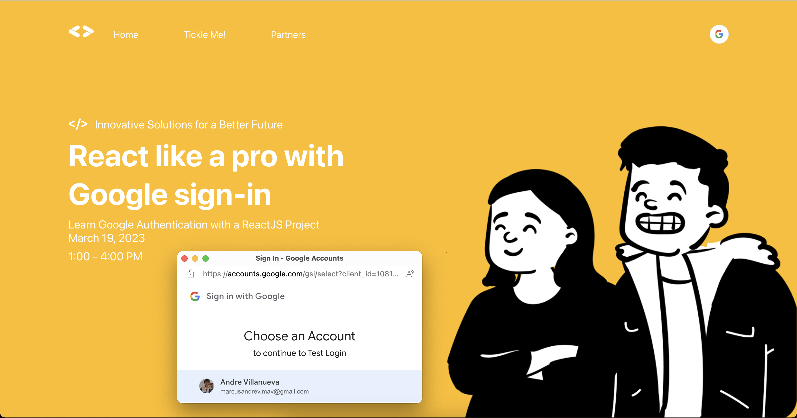 GitHub - GDSC-PLM/React-like-a-pro-with-Google-sign-in-Workshop