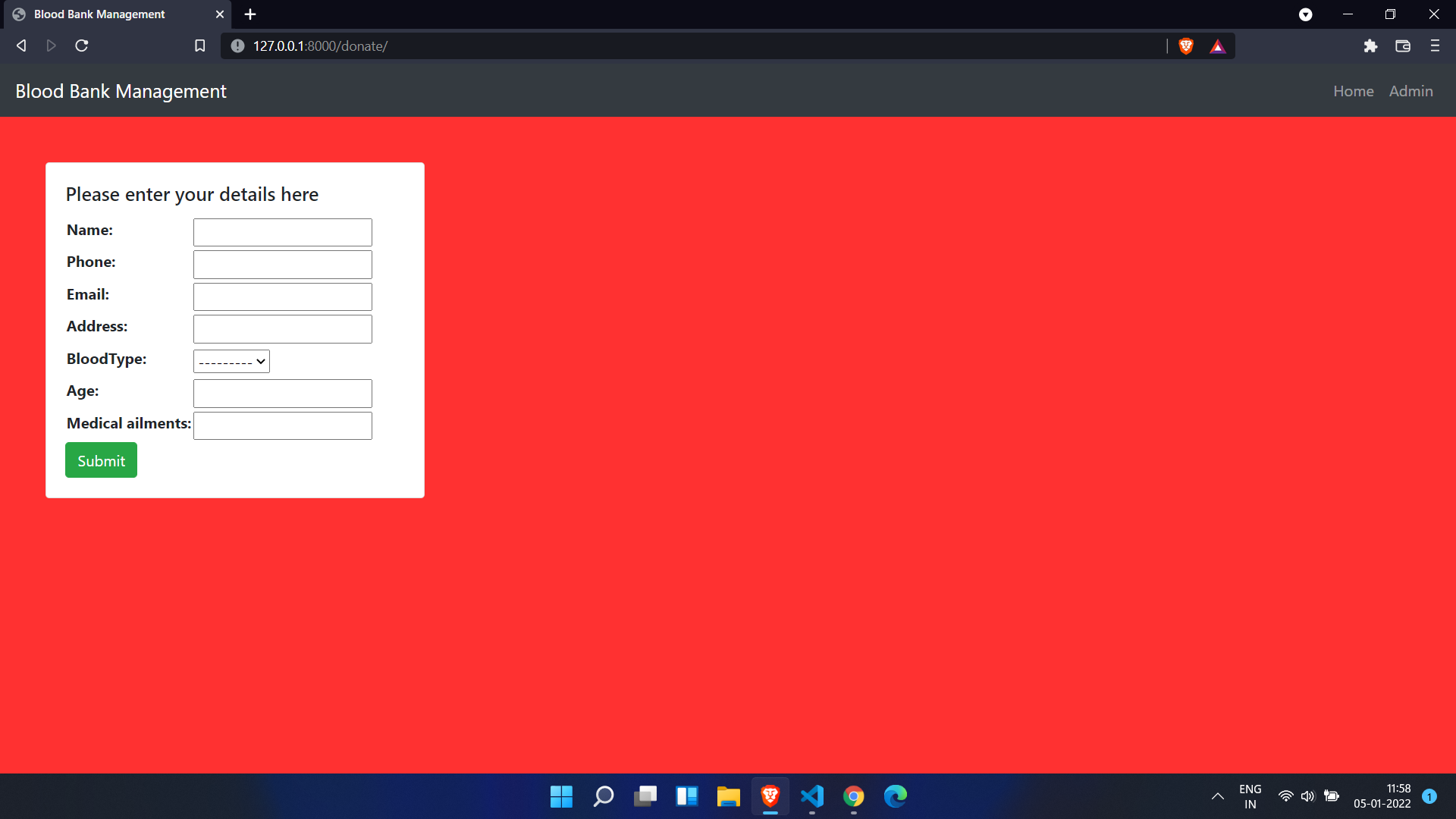 GitHub - aditya-wanjari25/Online-Blood-Bank-Management-System-using ...