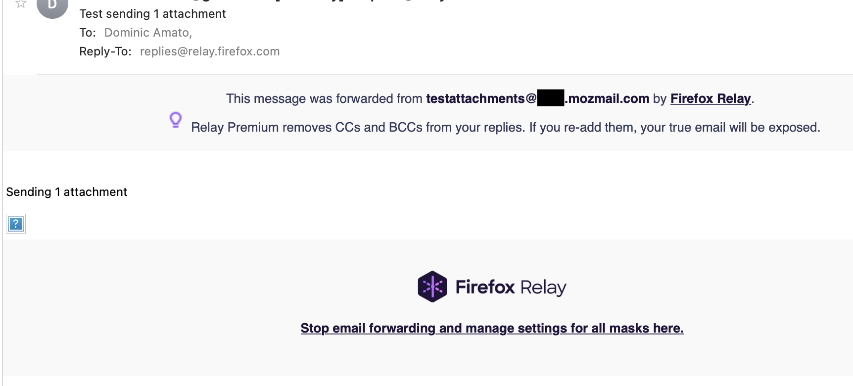 Some email loses their attachments when being sent to/replying to the ...