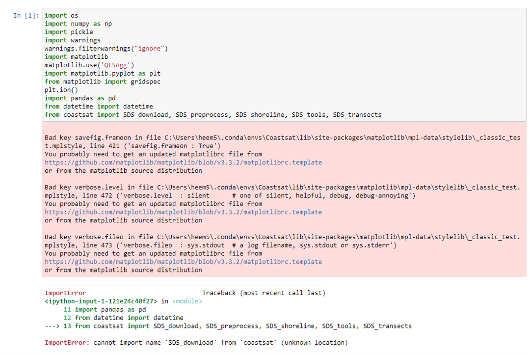 Help · Issue 208 · Kvos Coastsat · Github