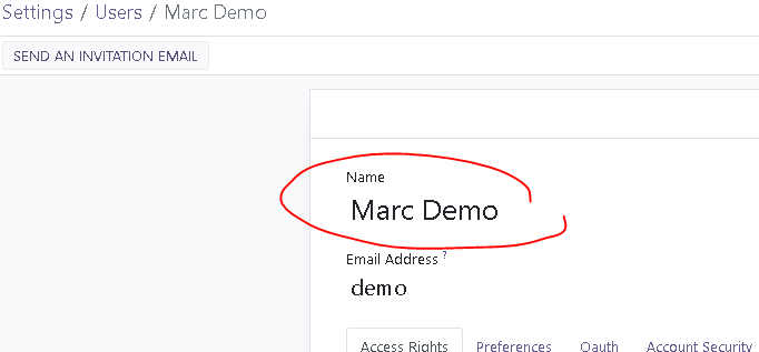 editing users from user list keeps showing the same (first clicked user) · Issue #107161 · odoo ...
