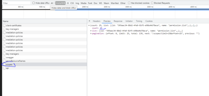 Api get scope in the Resource management screent is not handled pagination · Issue #11577 · wso2 ...