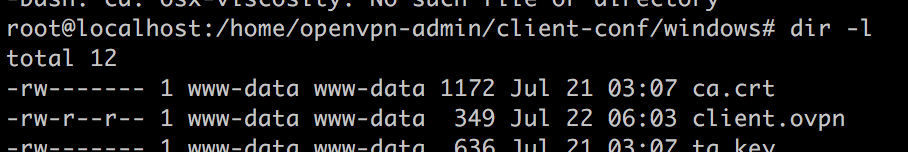 Is there a way to automatically merge ca.crt, ta.key and client.ovpn together? · Issue #72 ...