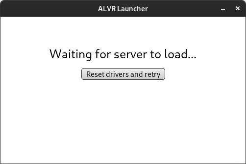 ALVR config UI not appearing [Linux/Arch] · Issue #892 · alvr-org/ALVR ...