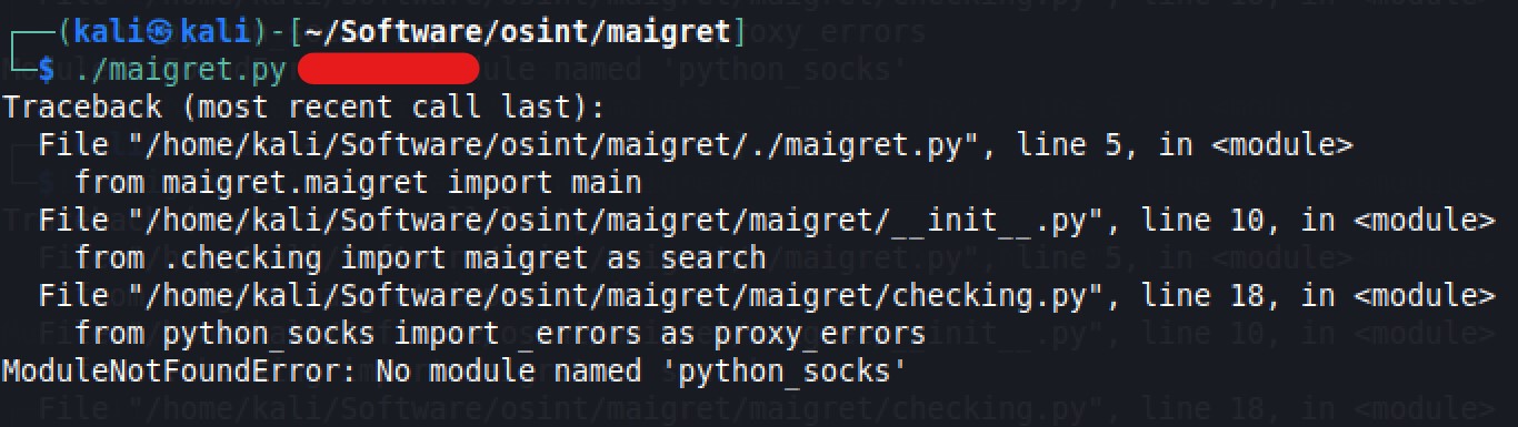 No Module Named Python Sock Issue · Issue 737 · Soxojmaigret · Github 7320
