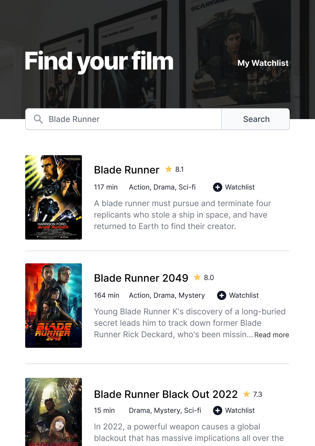 GitHub - Natnael-Tilahun/Movie-Watchlist: This Movie Watchlist project is a challenge from ...