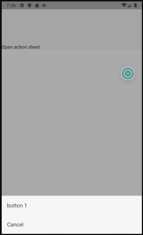 Bug with @expo/react-native-action-sheet and detox in debug mode