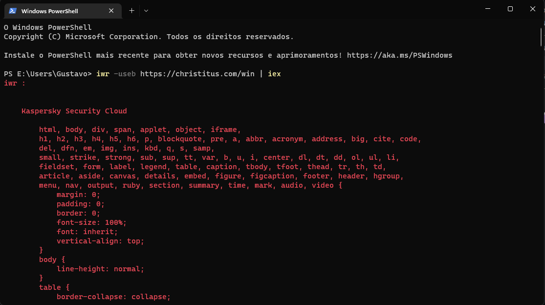 Kaspersky standard is blocking the tool. · Issue #156 · ChrisTitusTech/winutil · GitHub