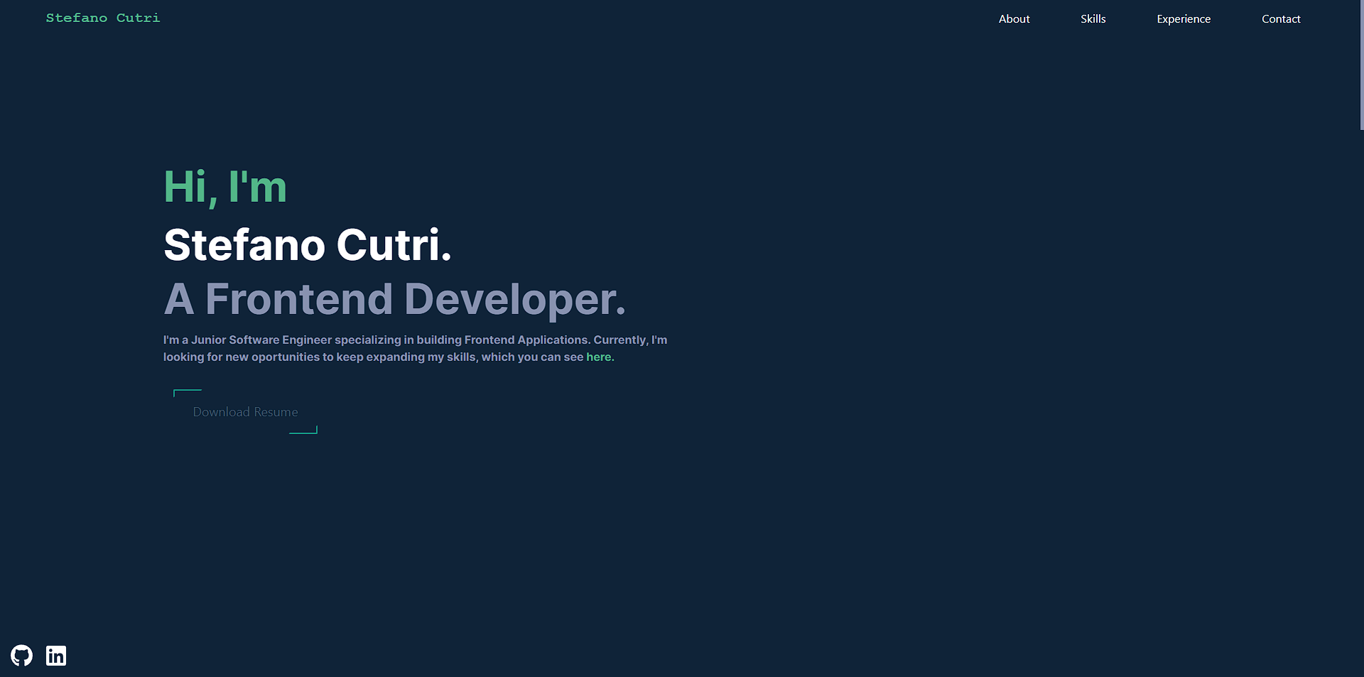 GitHub - StefanoCutri/portfolio