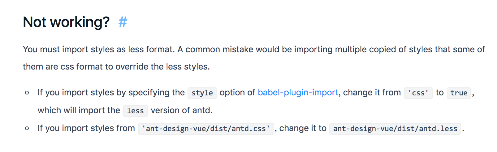 Customising Themes Has No Effect · Issue 323 · Vuecomponentant Design