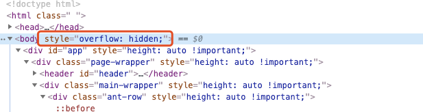 After Modal Opened Scroll Bar Vanish · Issue 2162 · Vuecomponentant Design Vue · Github