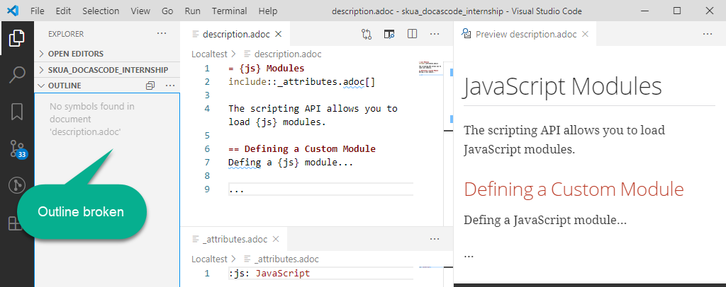 Outline is broken when including a file below Header · Issue #359 ...