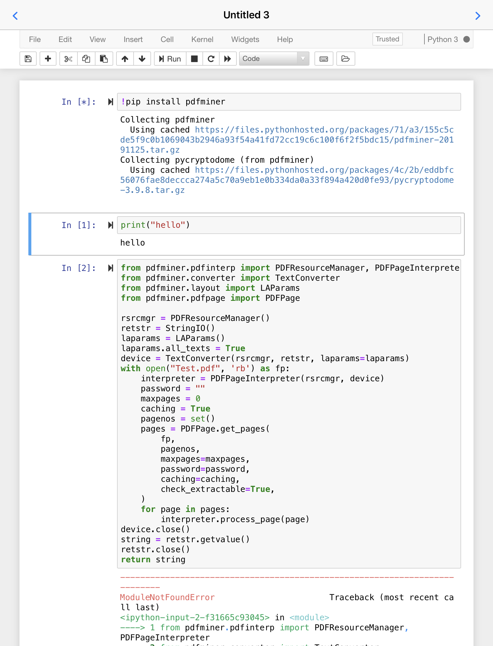 Can’t install pdfminer · Issue #117 · holzschu/Carnets · GitHub