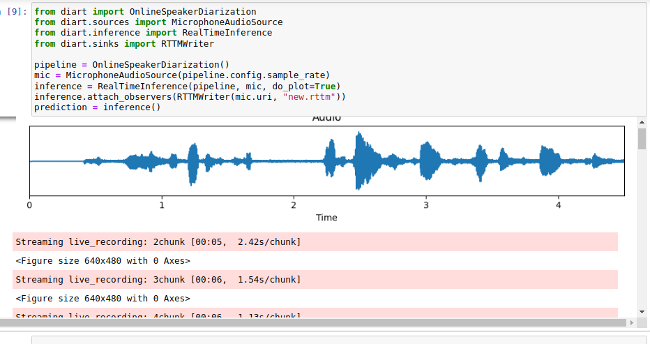 AttributeError: 'OnlineSpeakerDiarization' object has no attribute 'from_source' · Issue #132 ...