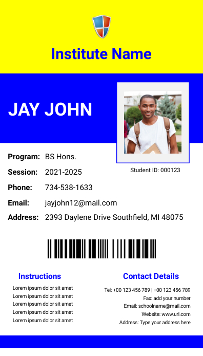 Add ID Card · Issue #2 · devjainofficial/Student-Portal · GitHub