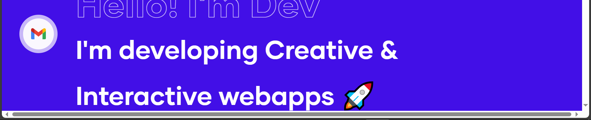 Solve Overflow Horizontally · Issue 6 · Devjainofficial React Portfolio · Github
