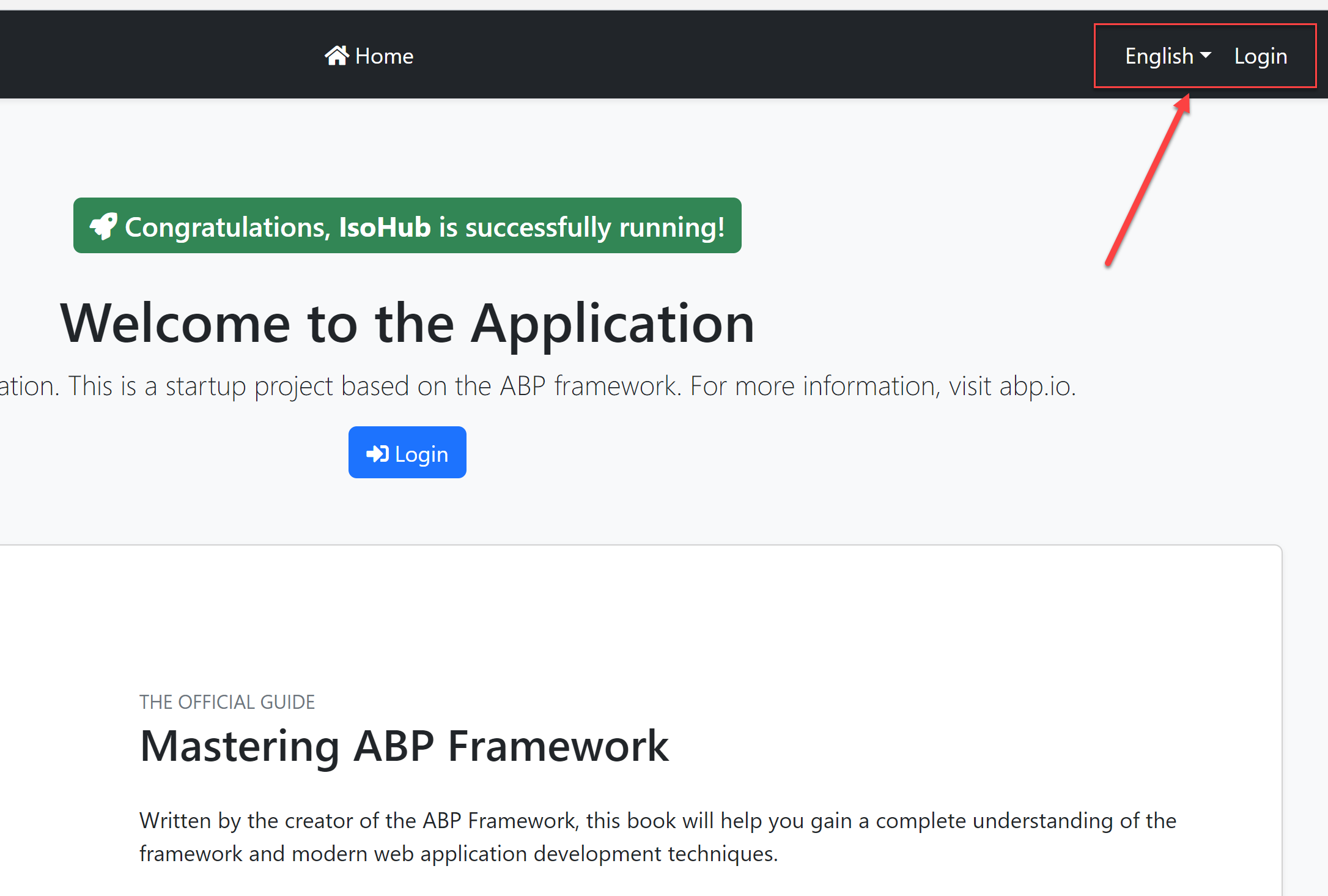 Login button and Language dropdown (top right of the page) swap positions · Issue #16399 ...