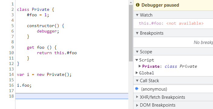 Watching Private Fields look bad when unavailable · Issue #135945 ...