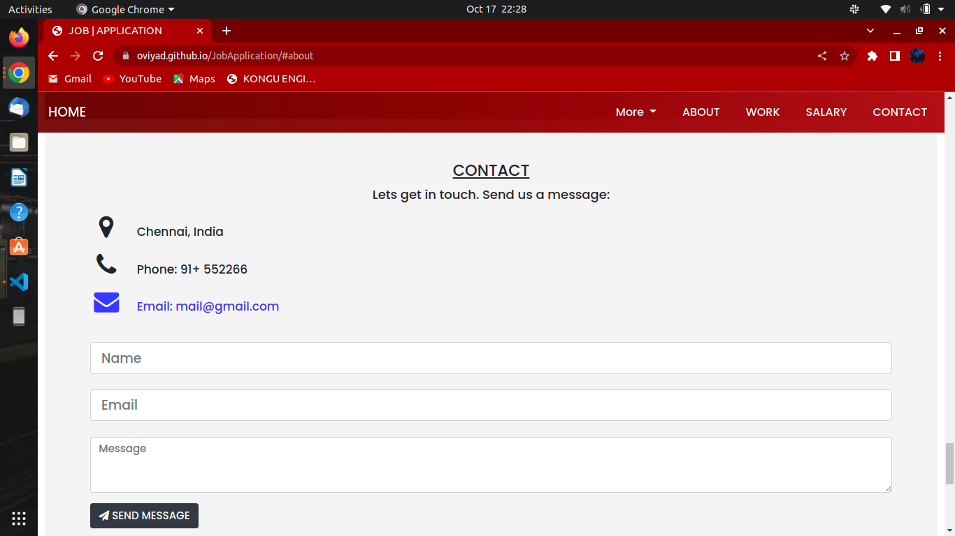 GitHub - OviYaD/JobApplication