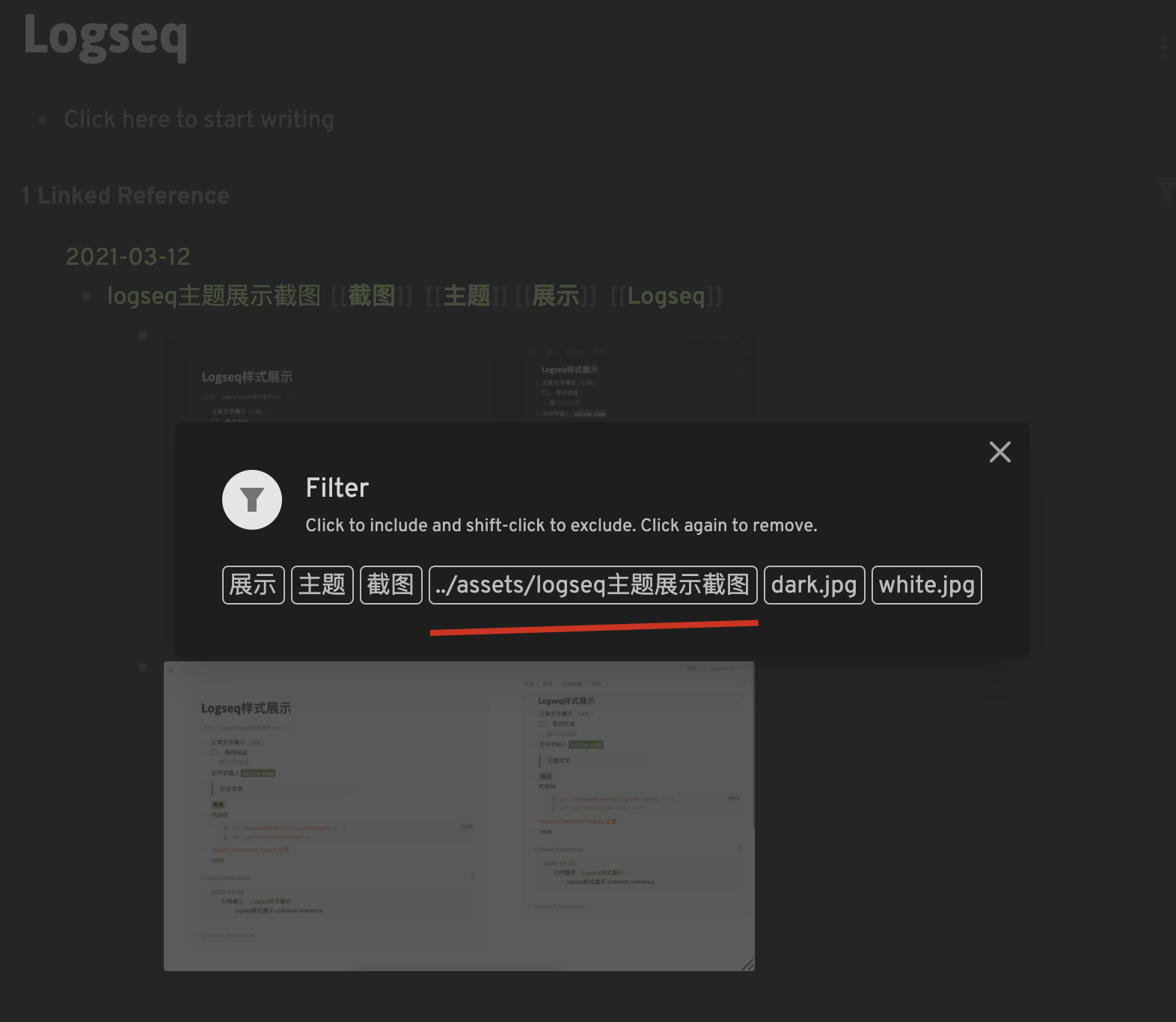 ![example](../assets/example) example will appear in graph and filter [desktop] · Issue #1461 ...