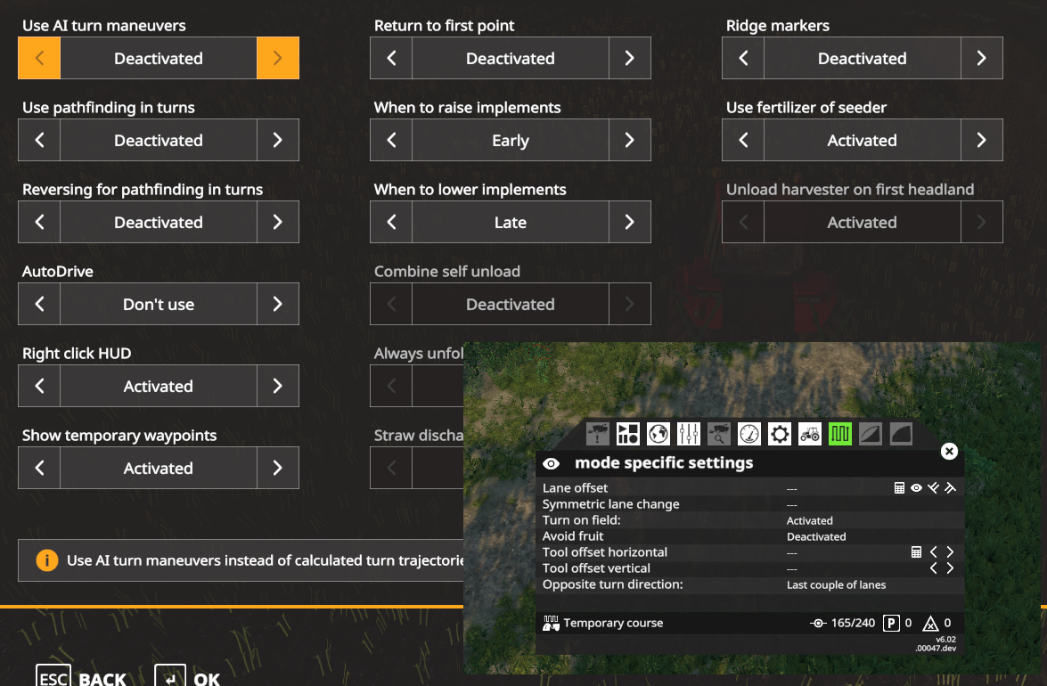 turn on field doesnt work when doing wide turn · Issue #5873 · Courseplay/courseplay · GitHub