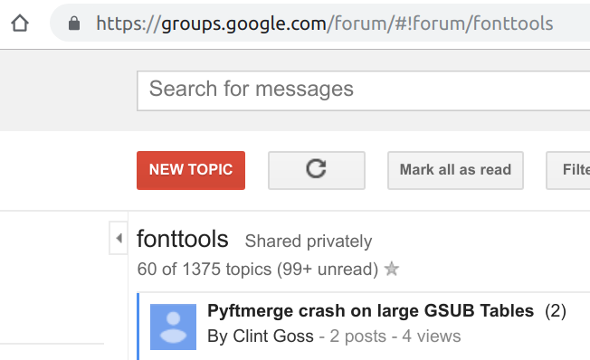 Forum referenced in contributing.md doesn't seem to exist · Issue #1629 · fonttools/fonttools ...