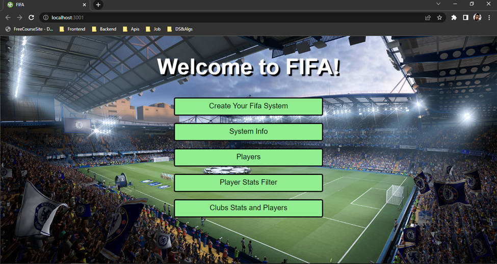 GitHub - LevwTech/FIFA-Cards-DB: FIFA Football Management System ⚽ ...