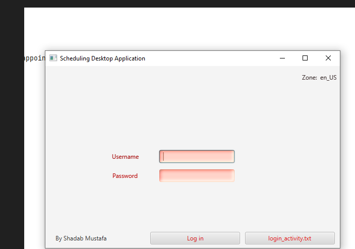 GitHub - ShadabMustafa/Appointment-Scheduling-Application: A multi-lingual GUI Java FX ...