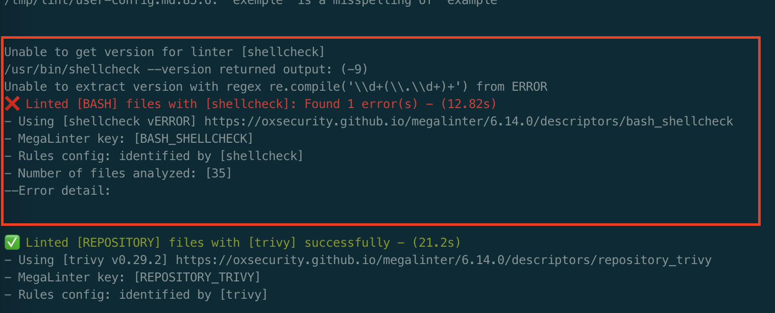 Hadolint and Shellcheck unexpected errors (Apple chipsets M1, M2) · Issue #2447 · oxsecurity ...
