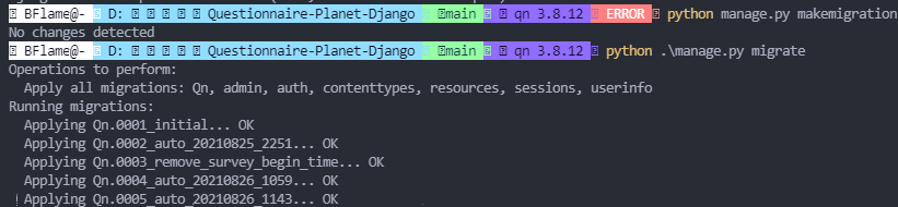 遇到一点问题 · Issue #3 · BUAASE-Slime/Questionnaire-Planet-Django · GitHub