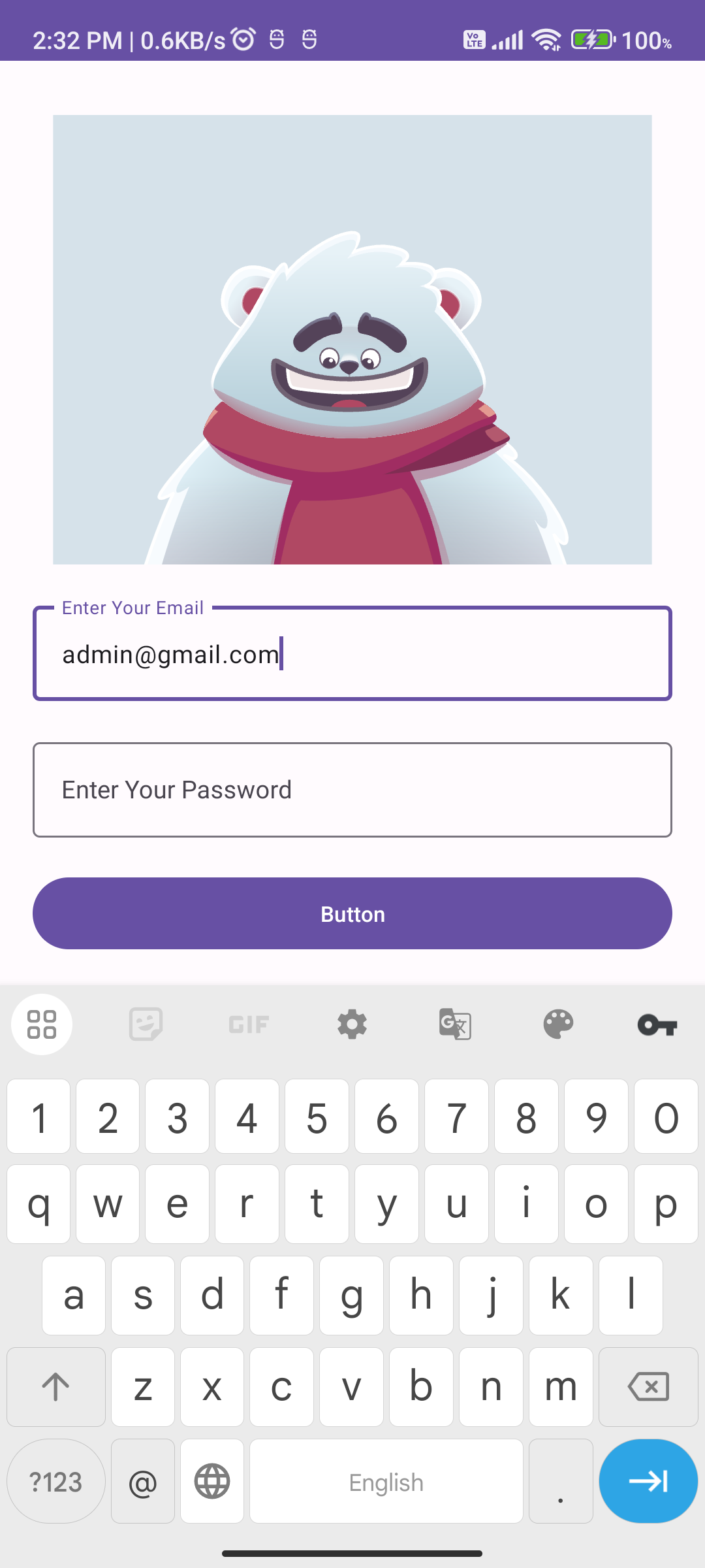GitHub - adersh1996/RiveAnimationExample: Rive animation into Android Studio using Kotlin(Login ...