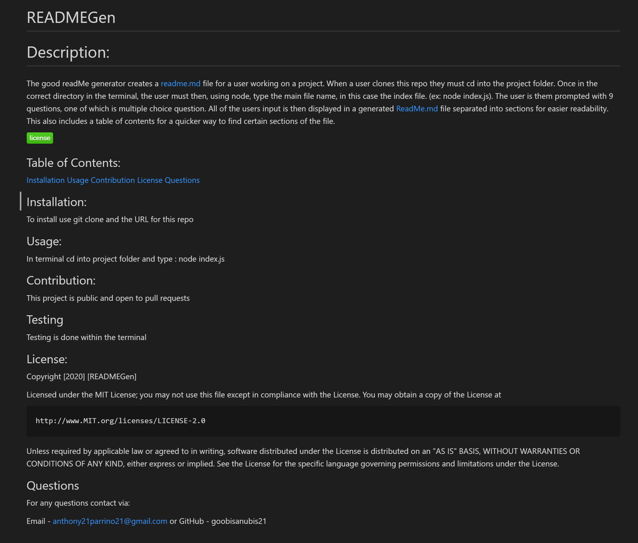 GitHub - goobisanubis21/readmeGen