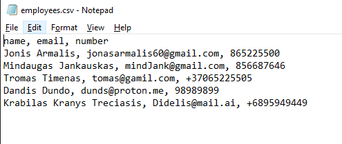 GitHub - JonasArmalis/csv-uploader: Bonus task for "sourcery-academy" admission process