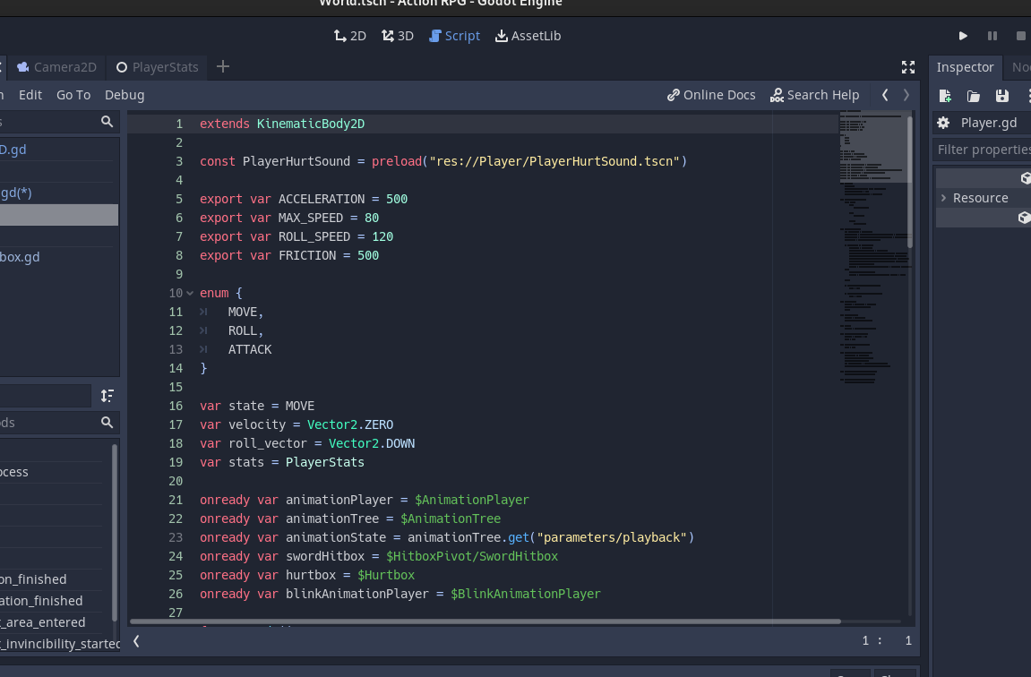 Script editor minimap turns black after waking up from suspend · Issue #58989 · godotengine ...
