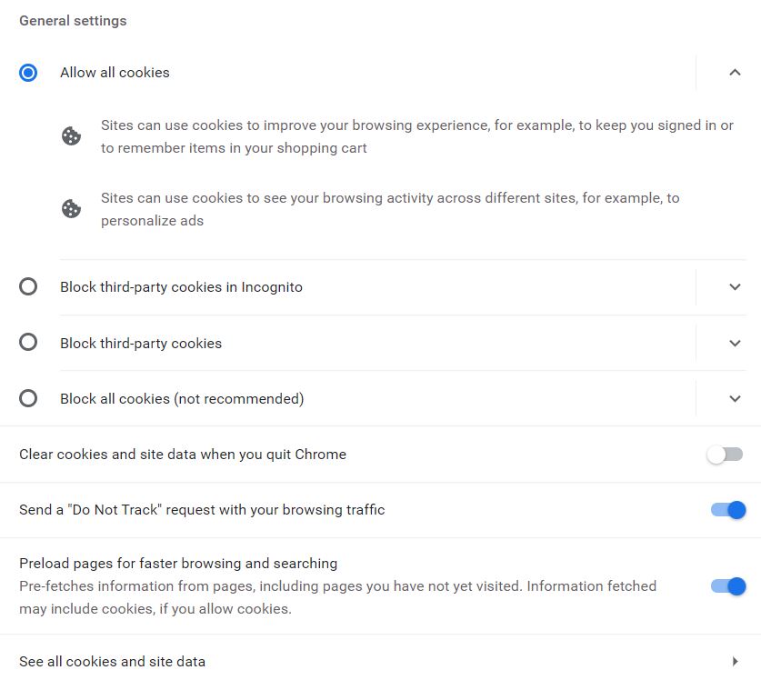 [BUG] View settings are not saved using Chrome V 84.0.4147.135 · Issue #43 · Kragrathea ...