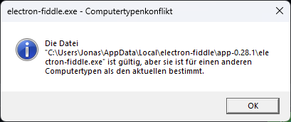 "Machine Type Mismatch" after installing update · Issue #1072 ...