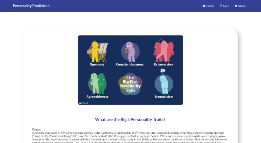 GitHub - EP40/Personality-Prediction