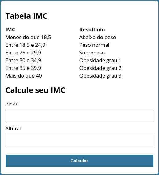 GitHub - Karmaroc/calculando-imc