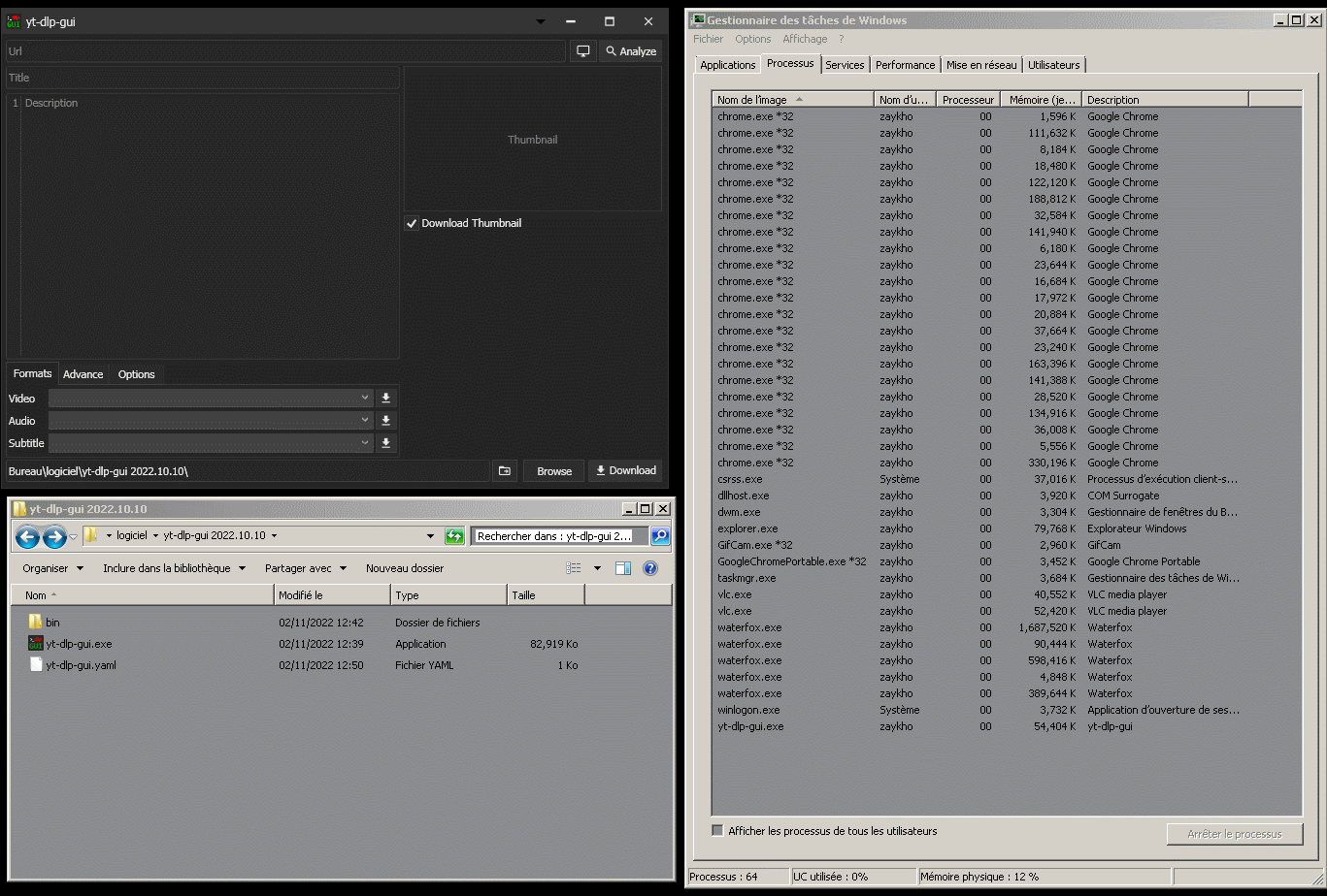 `Cancel` Button not working · Issue #26 · kannagi0303/yt-dlp-gui · GitHub