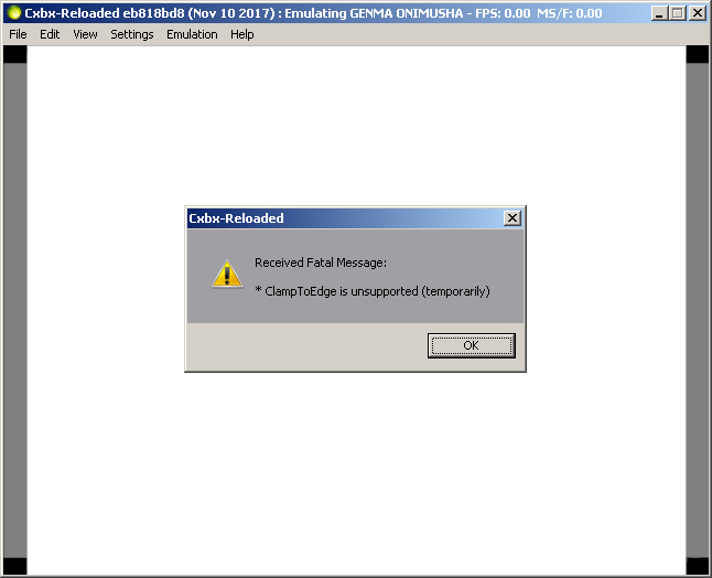Genma Onimusha [CC-001] [1.01] · Issue #371 · Cxbx-Reloaded/game ...