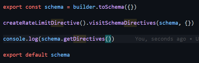 schemaDirectives is not working in SchemaBuilder · Issue #181 · hayes/pothos · GitHub
