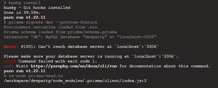 MySQL port get disconnected not sure why · Issue #5943 · gitpod-io/gitpod · GitHub