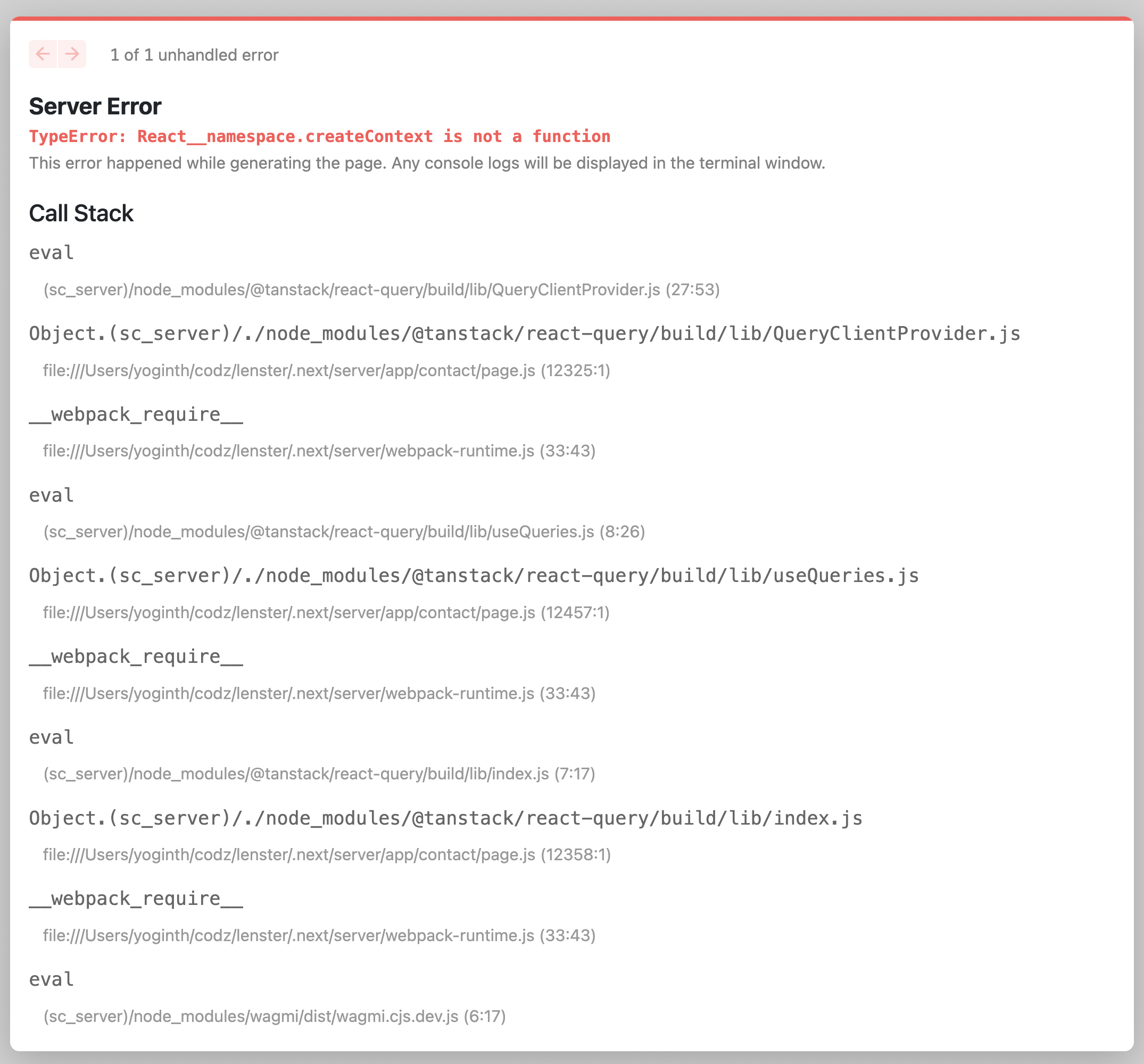 Bug Error In Next Js 13 With New App Layouts · Issue 1170 · Wevm Wagmi · Github